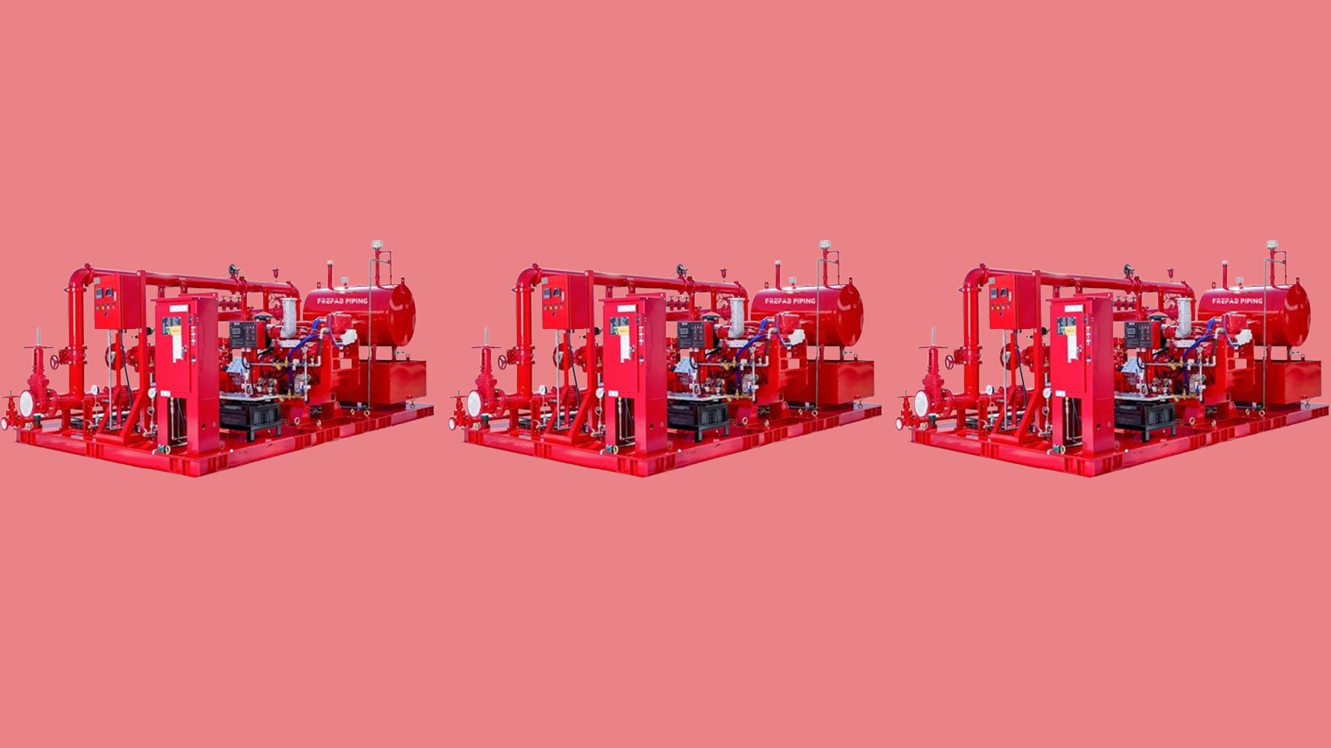 Fire Pumps Skids – Prefab Piping